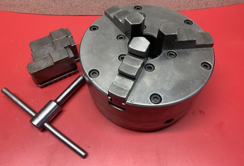 Machinist Lathe Tool: Buck Adjust Chuck 6" 3-Jaw 1-1/2"-8 TPI | eBay