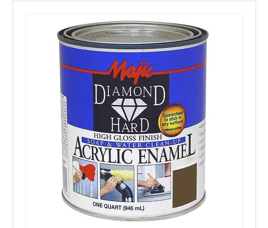 Majic Paint Majic Diamond Hard Finish Acrylic Enamel, 1 qt. - Price ...