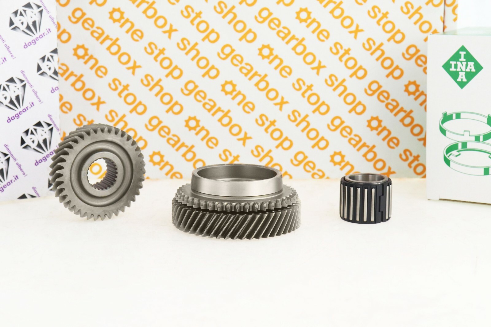 DA GEAR VW POLO 02T GEARBOX 5TH GEAR PAIR & NEEDLE ROLLER BUSH 37/50 T ...
