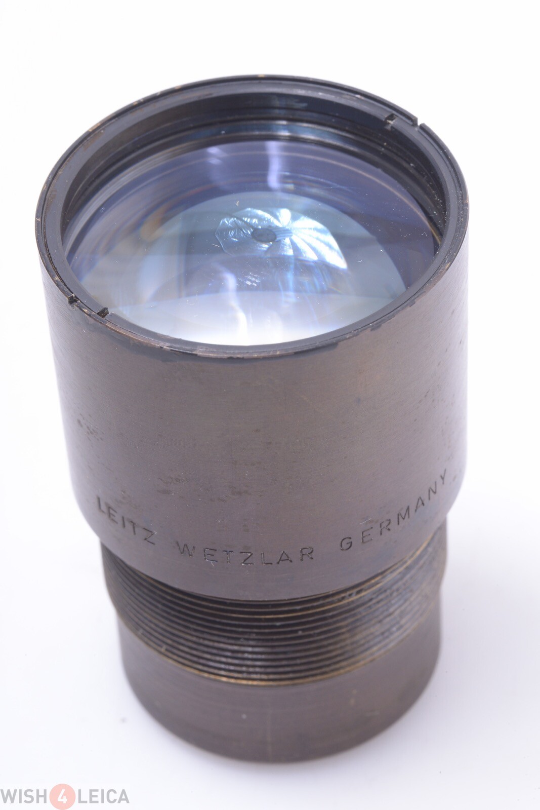 LEICA LEITZ MICROSCOPE ILLUMINATION PART? RED FILTER LENS 36MM THREAD ...