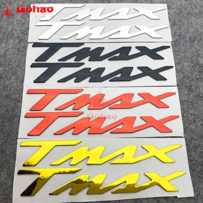 Motorcycle Fuel Gas Tank Emblem Fairing Badge Decal Stickers for TMAX ...