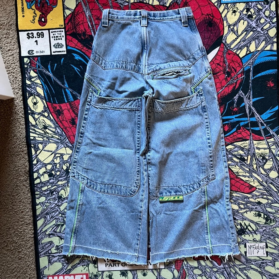 VINTAGE GRAIL JNCO 1990s Sequencers Size 28x30 RARE! great Fit Open To ...