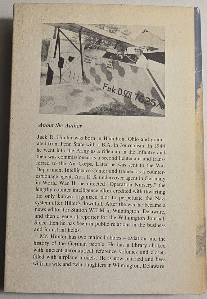 THE BLUE MAX First Edition Hardcover W/ DJ Dutton 1964 Jack Hunter | eBay