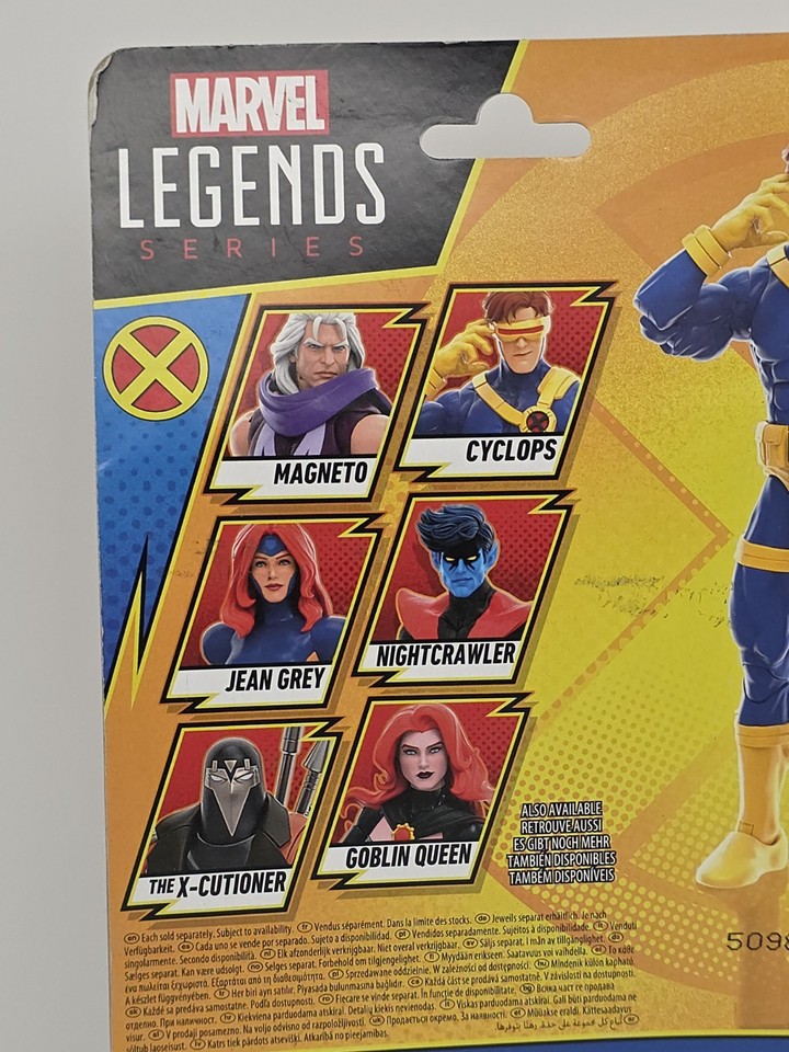 Marvel Legends Series Cyclops, X-Men ‘97 Collectible 6-Inch Action ...