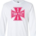 Custom Iron Cross LONG SLEEVE T-Shirt | Personalized Maltese | All ...