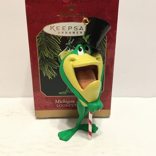 1997 Hallmark Keepsake Hello My Baby Michigan J. Frog Looney Tunes ...
