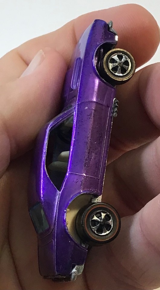 Hot Wheels Redline CUSTOM CAMARO Purple HK White Interior Rare | eBay