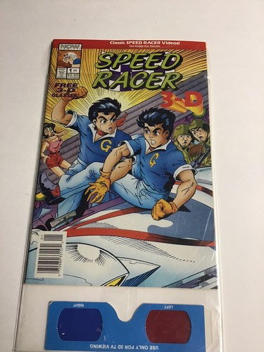 Speed Racer 3-D Special (1993) #1 NM 9.4 3D Glasses Included UNREAD ...