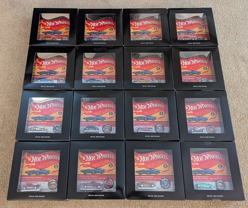 Hot Wheels Redline Original 16 RLC complete set SEALED | eBay