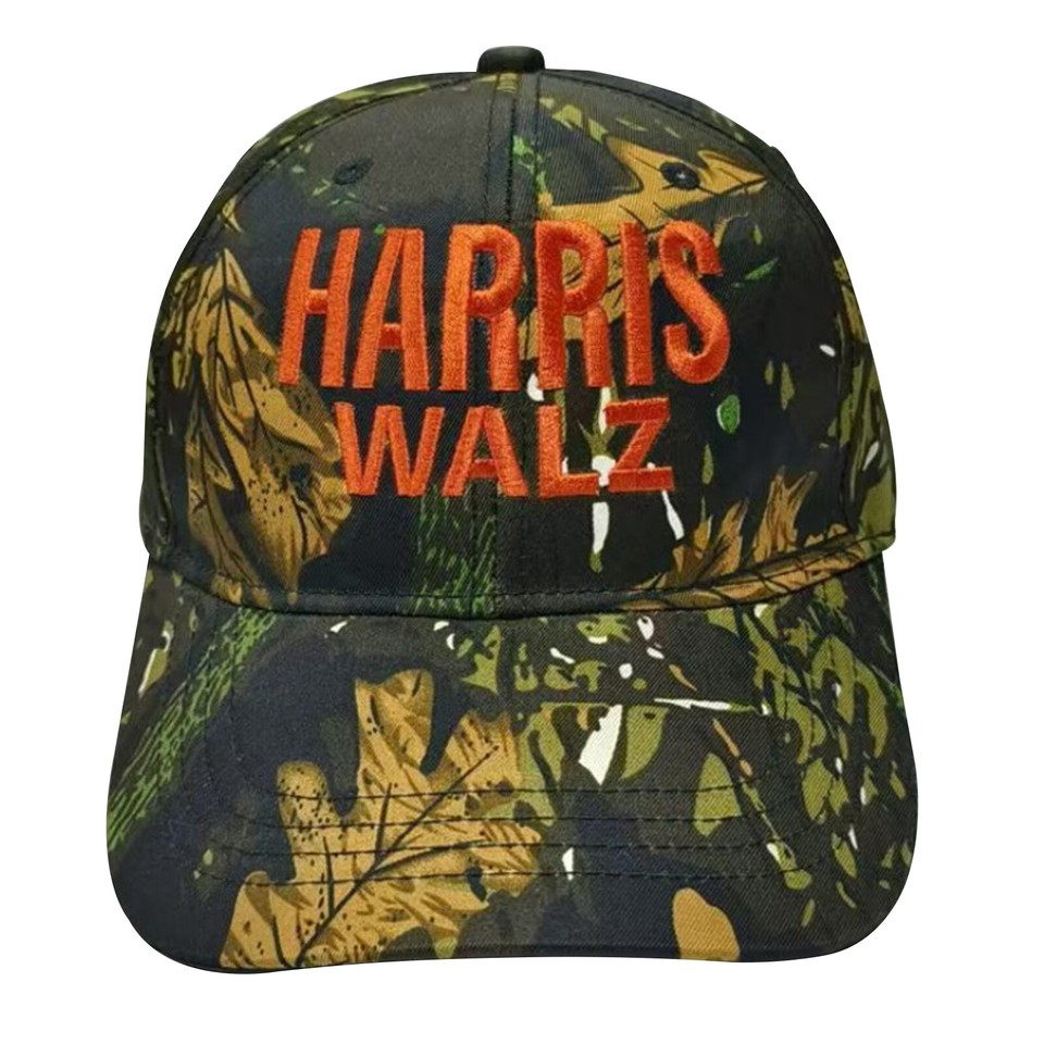 US HARRIS-WALZ CAMO HAT HARRIS WALZ 2024 CAP President Hats USA | eBay