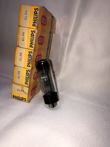 “Unopened Vintage Philips EL34 Power Tubes – Rare and Pristine ...