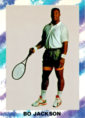 1990 Bo Jackson Bo Knows Tennis Original 2585 | eBay