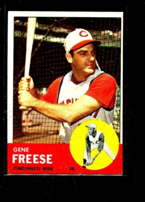 1963 TOPPS #133 GENE FREESE REDS EXMINT E08537 | eBay
