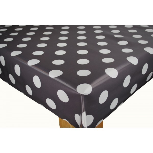 Spotted Polka Dot Spots Spotty Dotty Wipe Clean PVC Vinyl Oilcloth ...