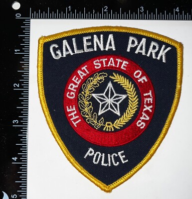 Galena Park Texas TX Police Department Patch | eBay