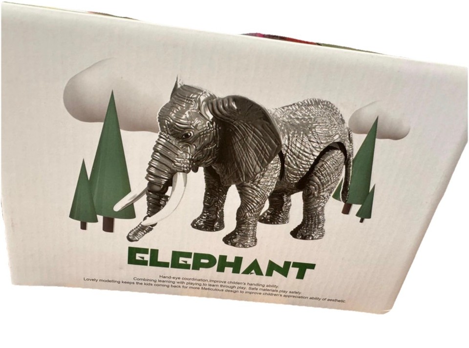 Elephant Simulation Electric walking with sound toy for kids | eBay UK