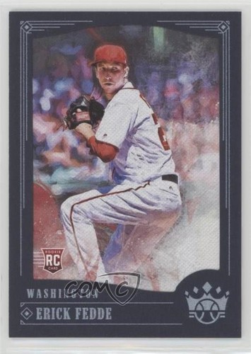 2018 Panini Diamond Kings SP Blue Frame Erick Fedde #128 Rookie RC | eBay