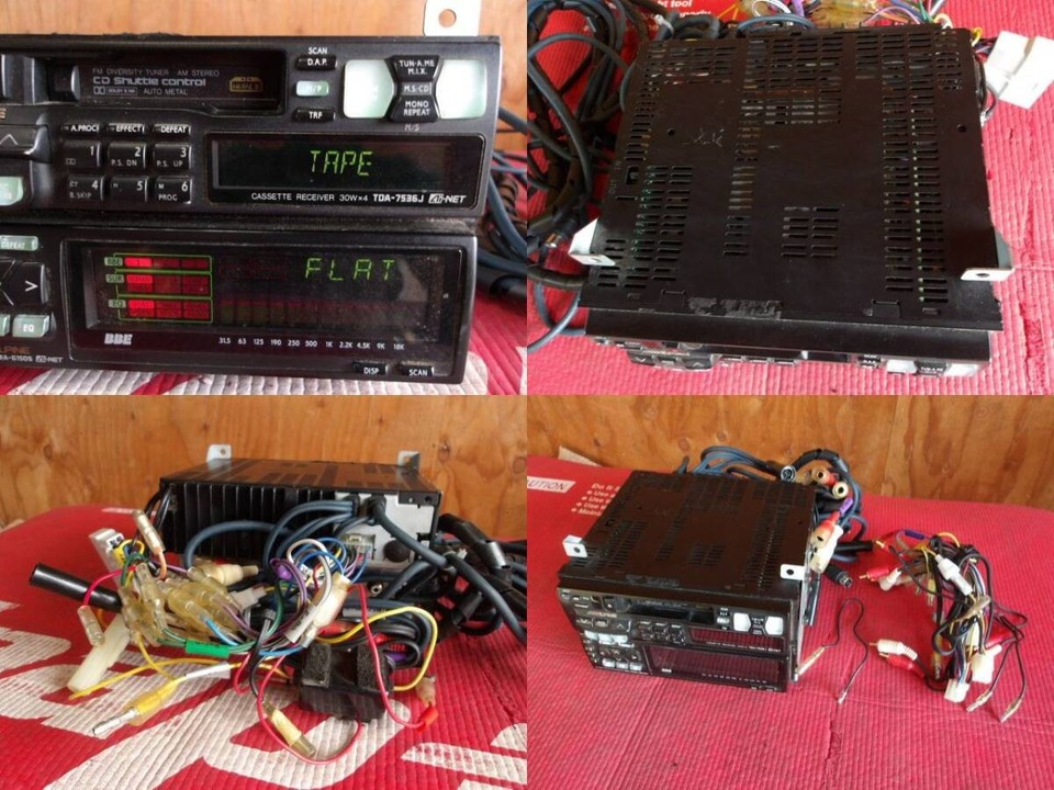 ALPINE ERA-G150S TDA-7536J Cassette Processor AS IS | eBay