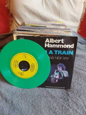 Single7"Albert Hammond..I'm A Train/Brand New Day...Siehe Foto ...