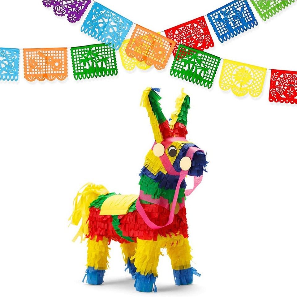 Mexican Banner Pennant Celebration Decorations Fiesta Party Theme ...