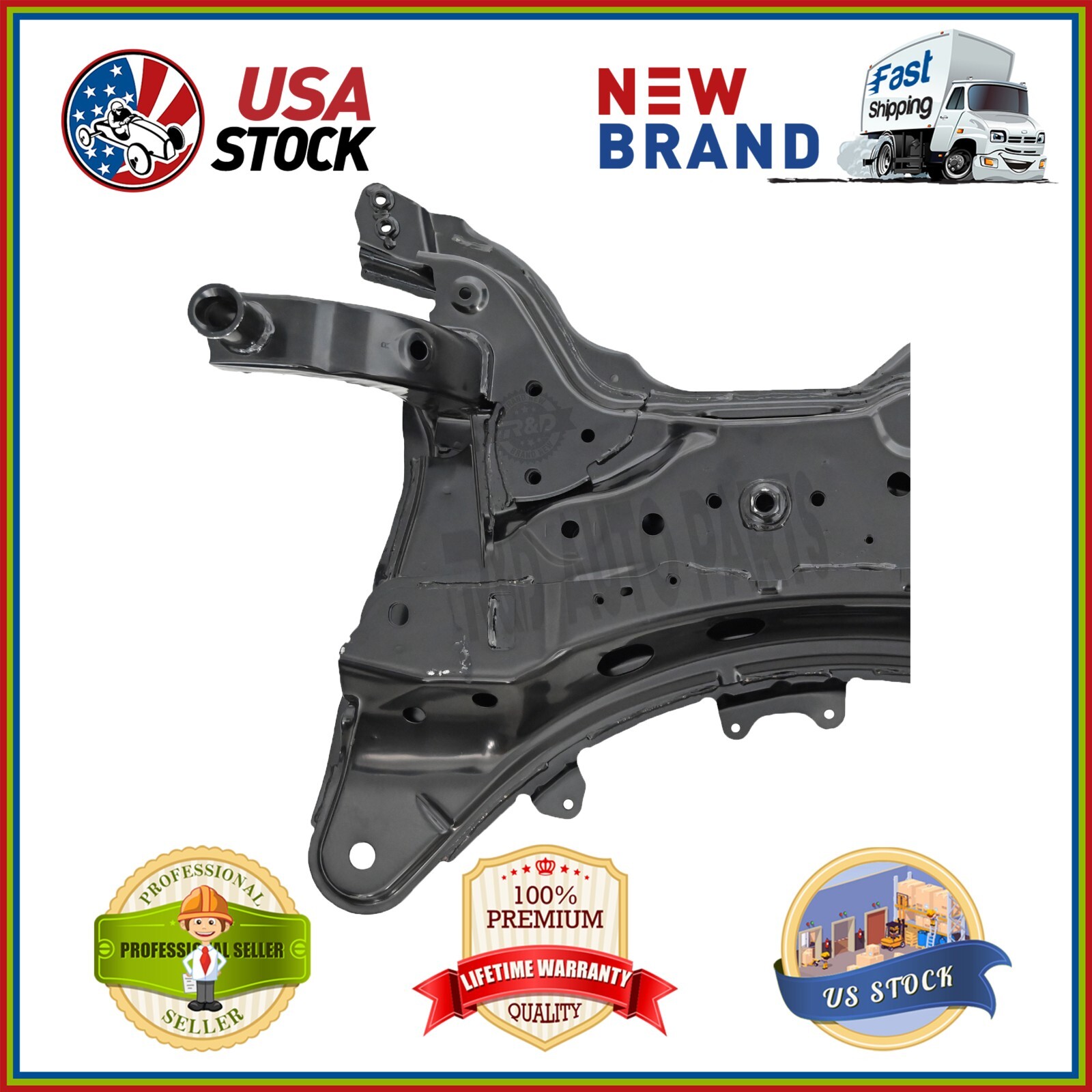 Front Crossmember Subframe Engine Cradle for Toyota Corolla FWD 2WD ...