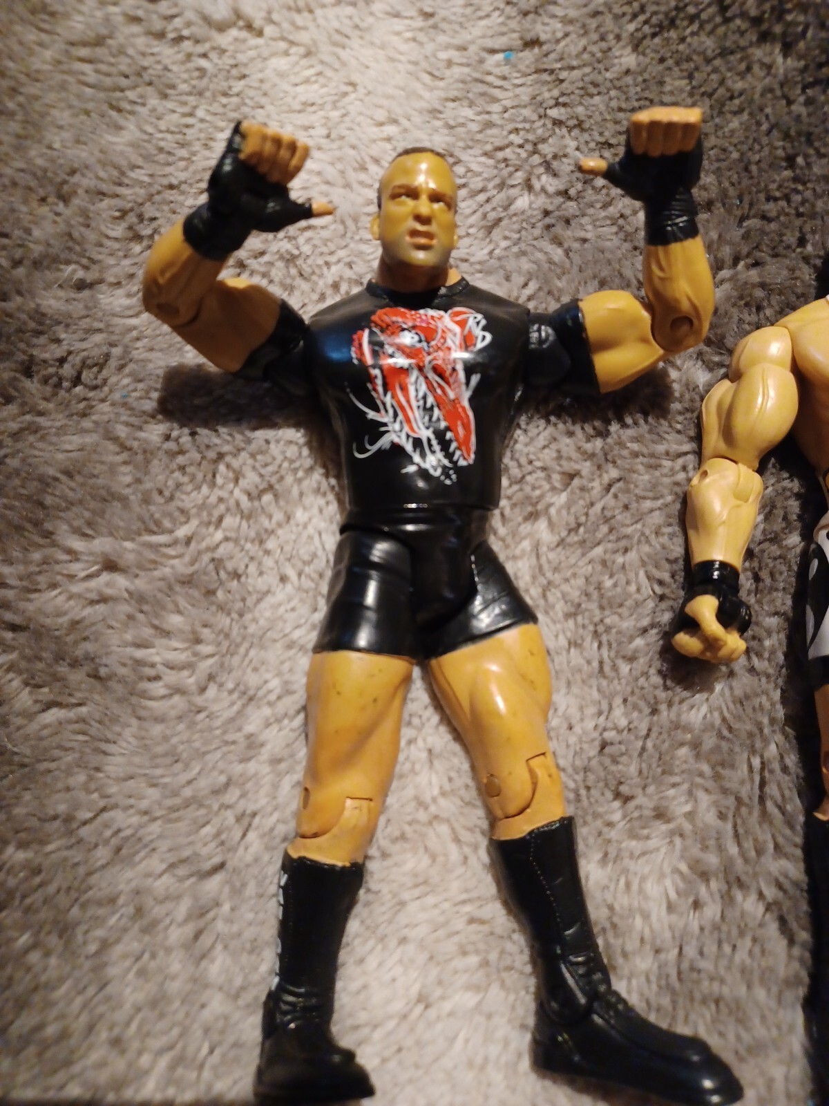RARE ROB VAN DAM RVD FIGURES WWE JAKKS 2003 & 2005 WRESTLING ...