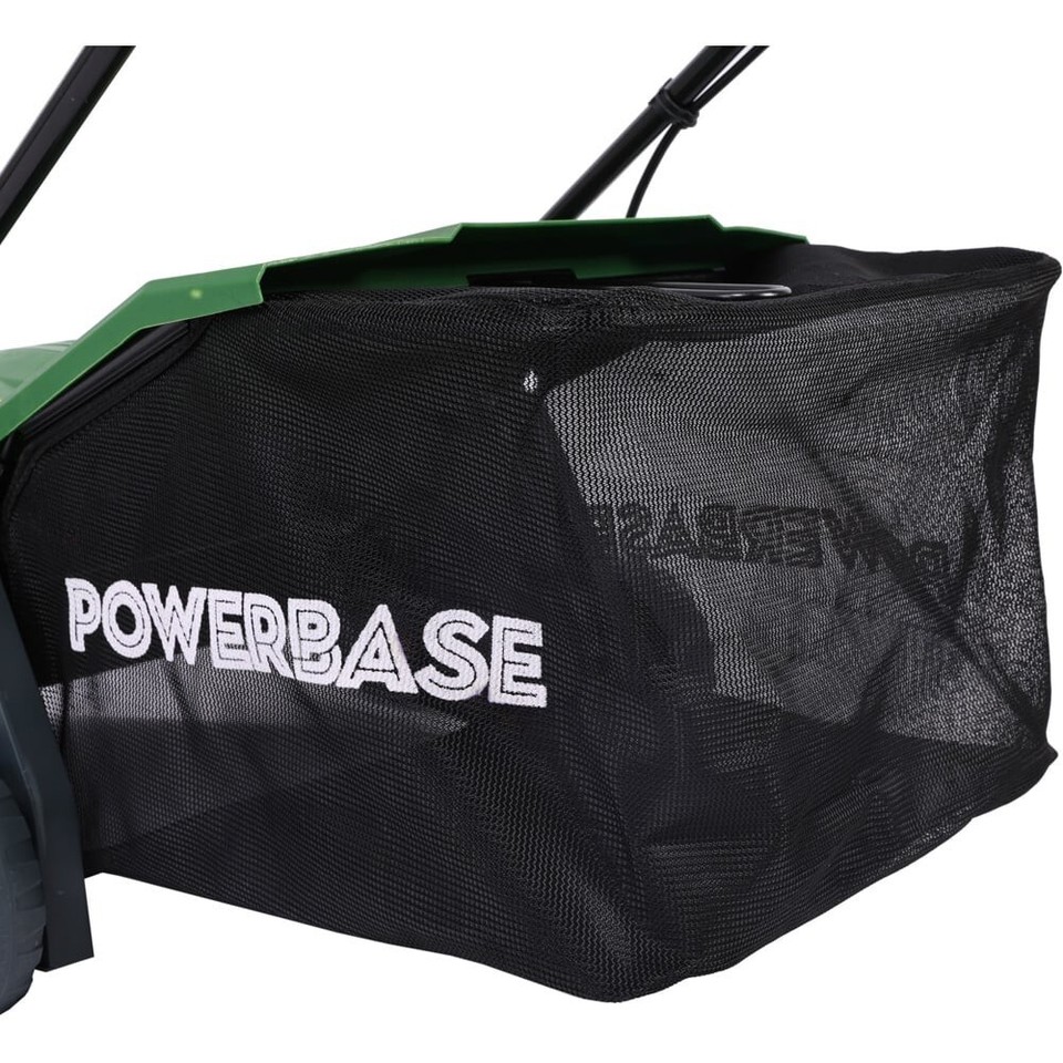 Powerbase Corded Electric Lawn Rake & Scarifier 1400w 32cm (Brand New ...