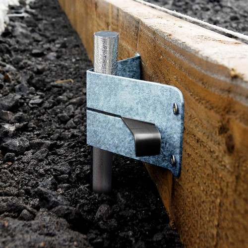 Concrete Base Road Form Pan Brackets & Pins Roadforms Shuttering Building | eBay UK