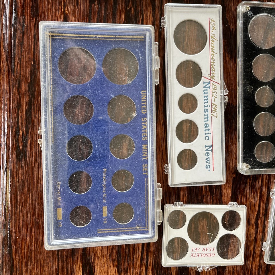 Box Of Used Coin Protectors | eBay