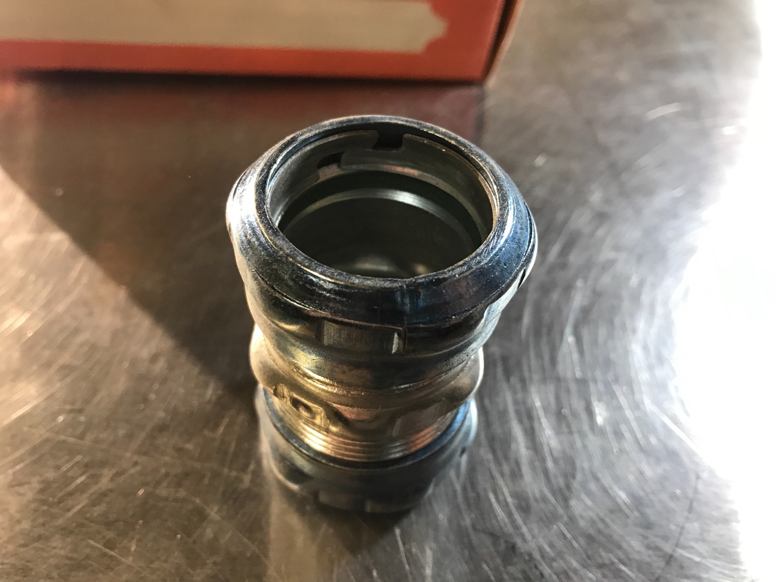 Lot of 6 New 1/2" SCI Wet Loc Compression Coupling Fittings | eBay