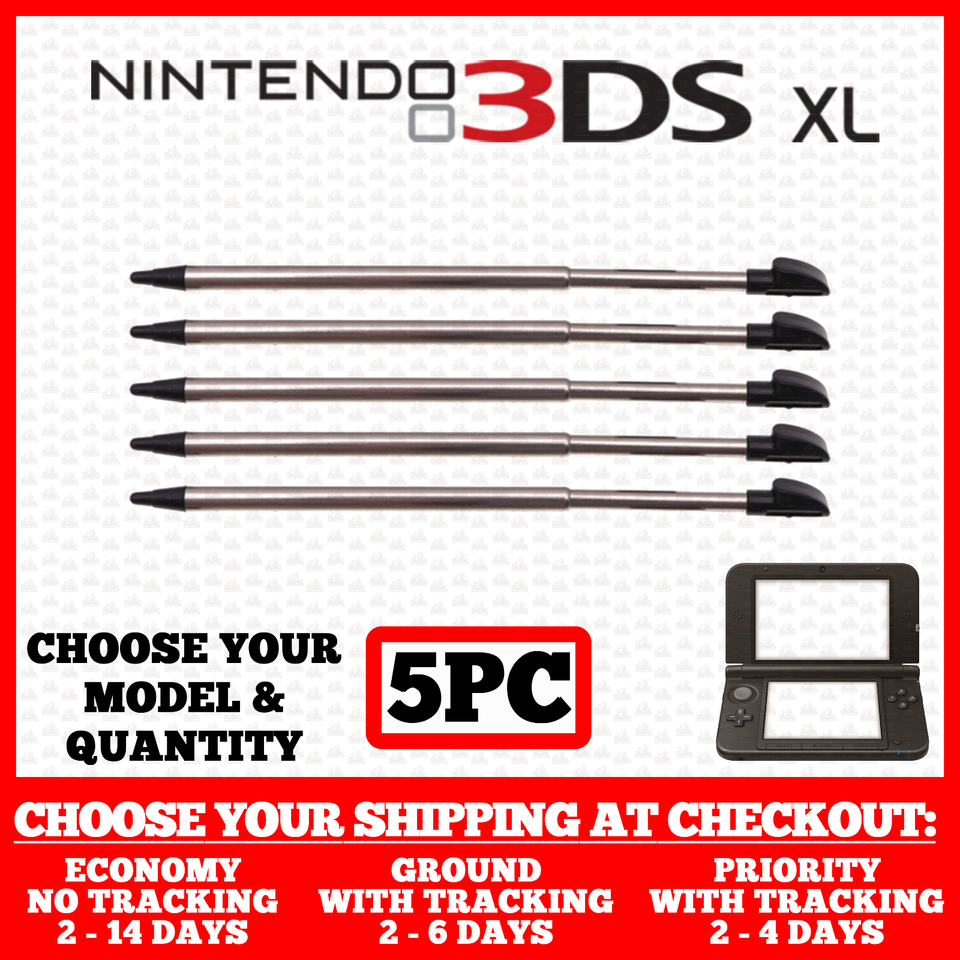 Retractable Metal Stylus For Nintendo NEW/3DS/2DS/DSi/XL/LL/DS Lite ...