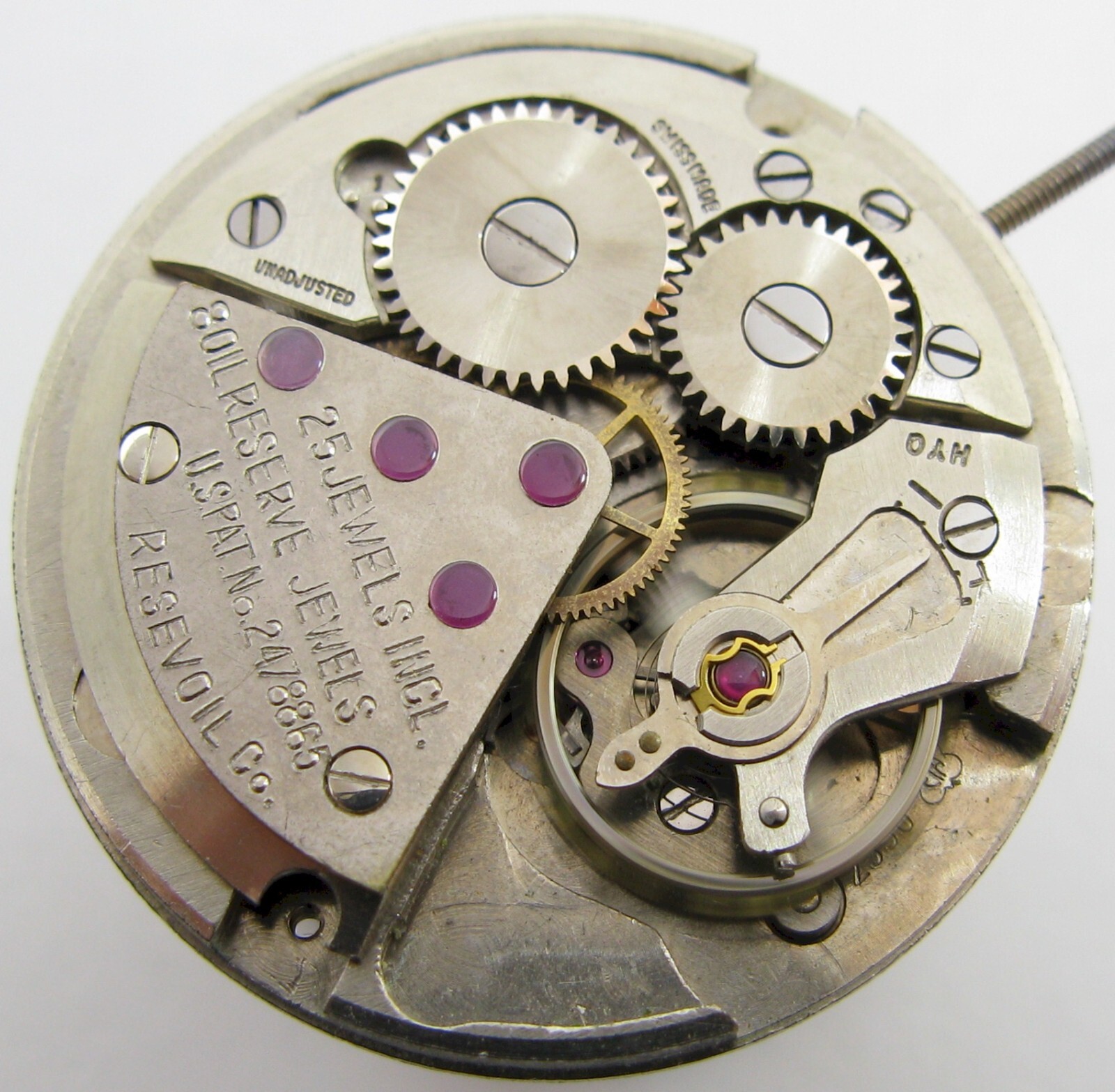 Eta 2390 25 jewels Watch Movement for part project 8 … - Gem