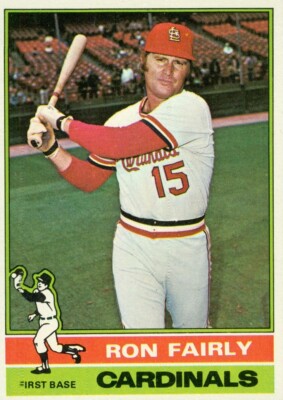 1976 Topps Ron Fairly 375 Cardinals EXMT | eBay