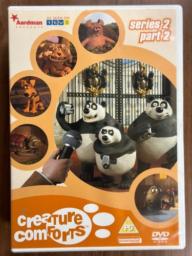 Creature Comforts Season 2 Vol.2 DVD Classic Aardman Animation TV ...
