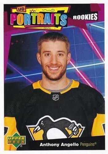 #P-52 Anthony Angello - Pittsburgh Penguins - 2020-21 Upper Deck ...