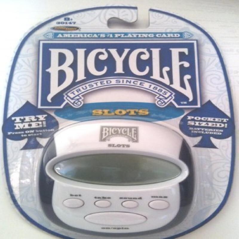 Bicycle Pocket Slots Game, 3" x 3", with Sound Control & Auto Shut Off ...