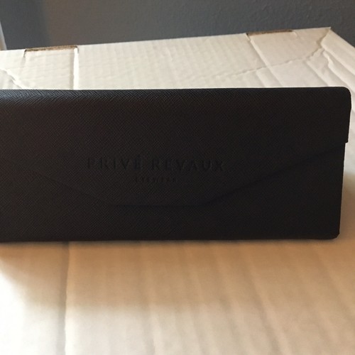 Prive Revaux Eyewear Sunglass Semi-hard Black Case Preowned | eBay