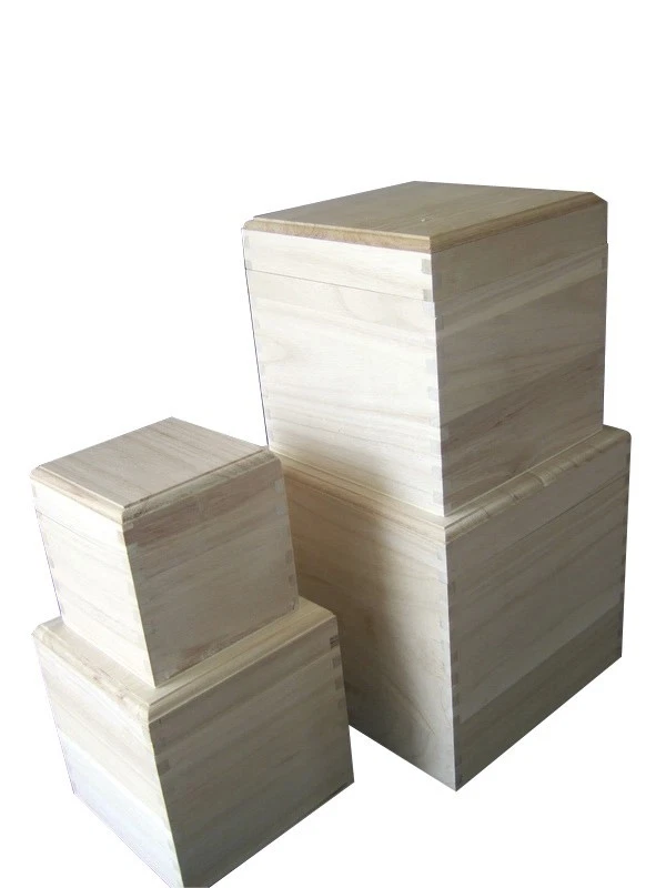 Plain Wooden Cubes