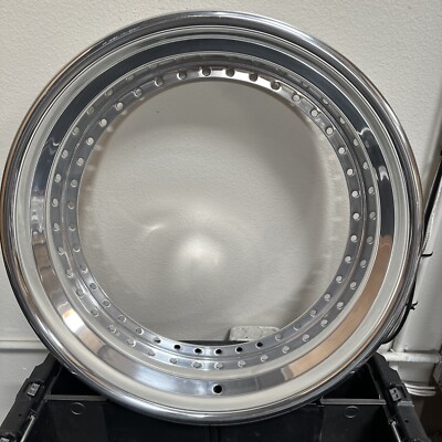 20"x 4"Outer Step Lip Polish And Clear fits all 3pc Wheel Ag,vellano ...