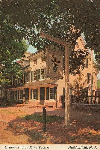 Postcard Historic Indian King Tavern Haddonfield New Jersey | eBay