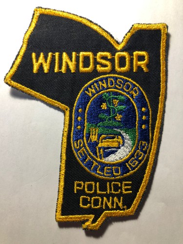 Windsor Connecticut Police Patch ~ RARE | eBay
