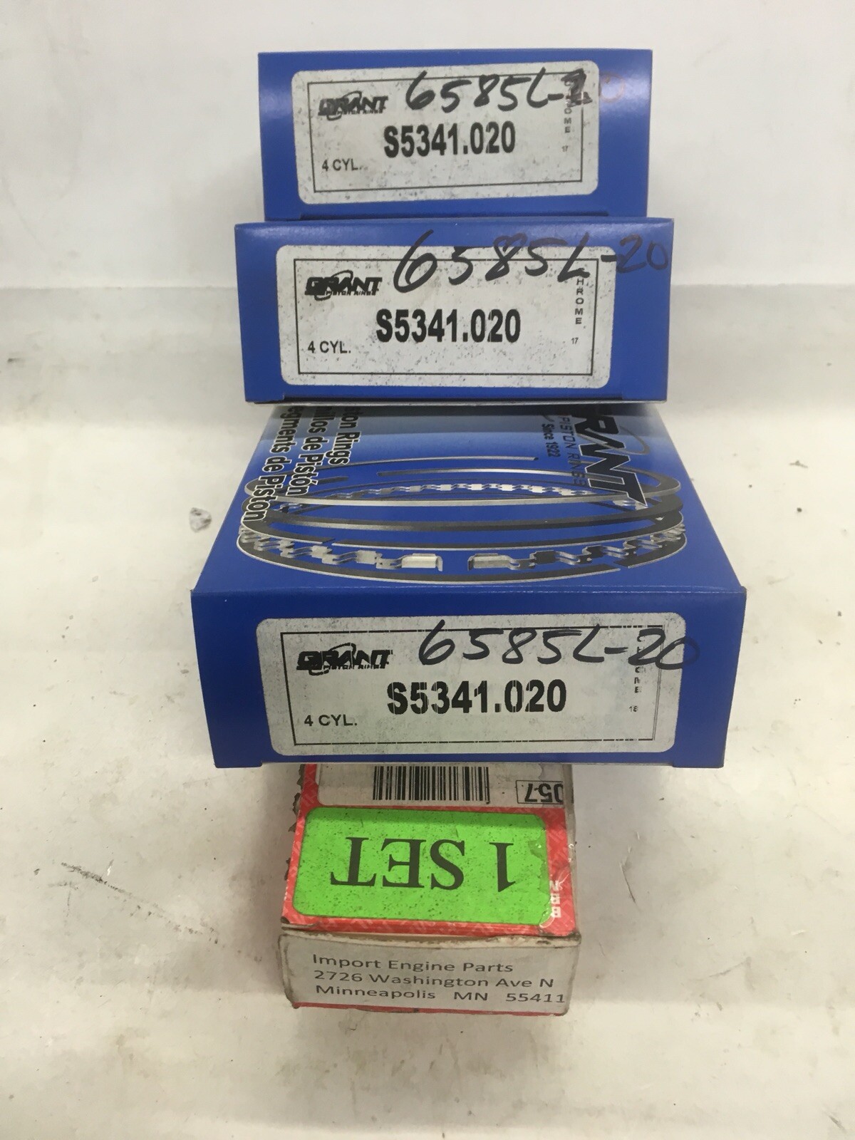 FITS SUBARU IMPREZA 2458c 99.6m SOHC EJ25 1999-03 PISTON RING SET 021 ...