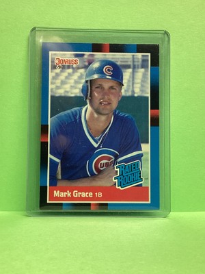 Mark Grace 1988 Donruss rated rookie card | eBay