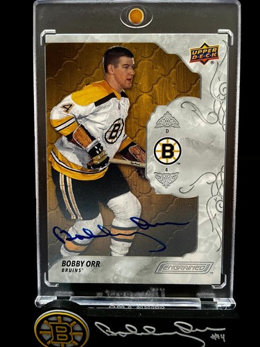 2019-20 Upper Deck Engrained Autographs Oak #46 Bobby Orr Auto *RARE* | eBay