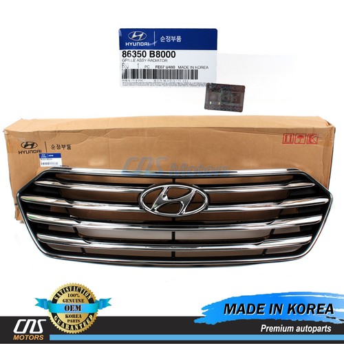⭐GENUINE⭐ Radiator Grille for 13-16 Hyundai Santa Fe XL 3.3L 7 Seats ...