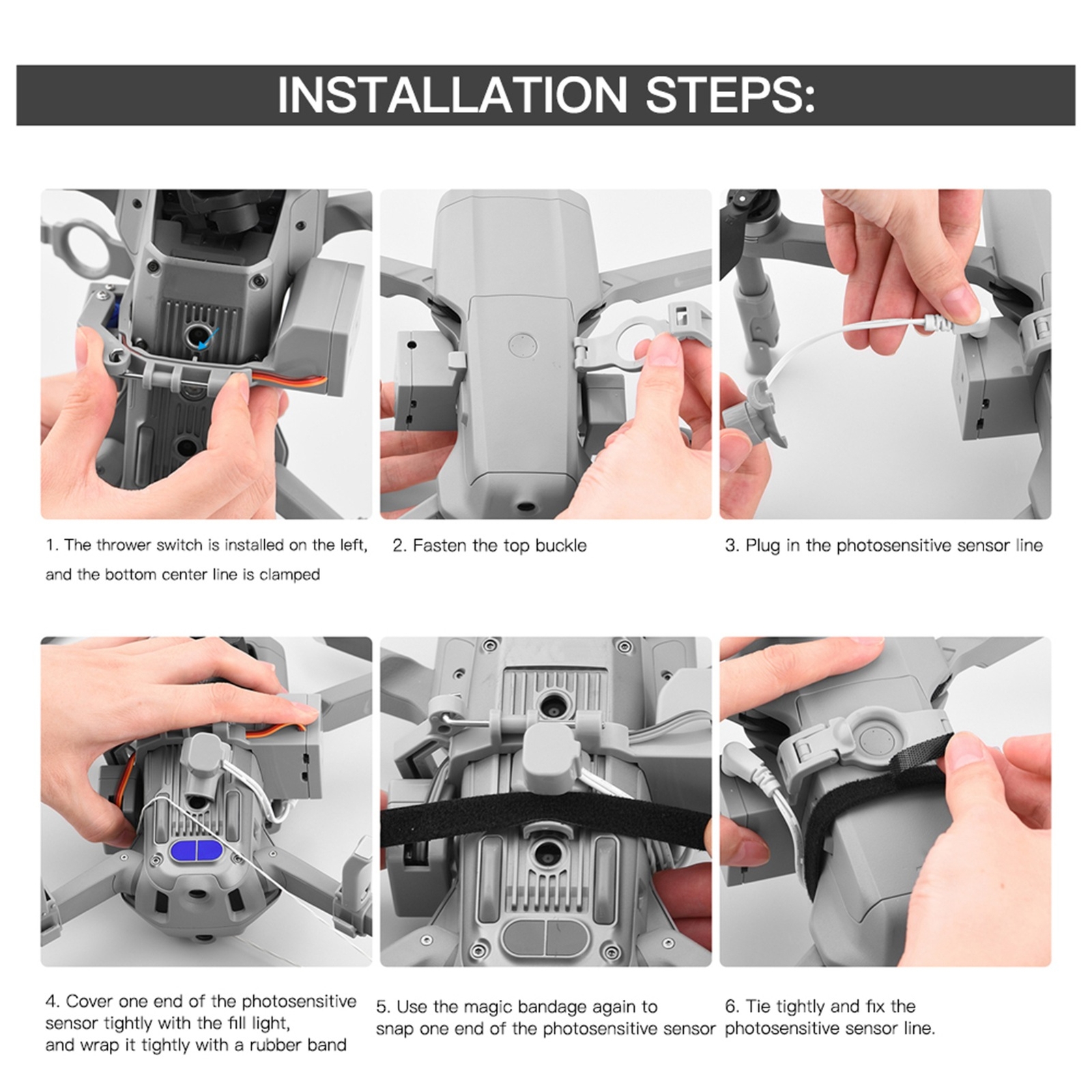 Air Drop Drone Thrower Drone Dispenser Delivery for Fishing Bait ...