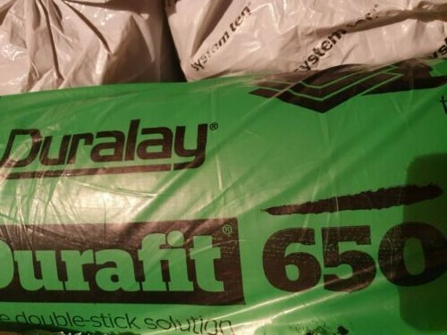 NEW Duralay Durafit 650 - Crumb Rubber Carpet Underlay - Heavy Contract ...