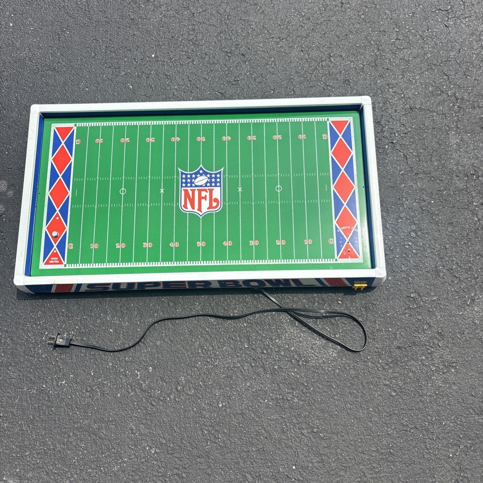 Tudor NFL Super Bowl Electric Football Game - Works - See Description ...