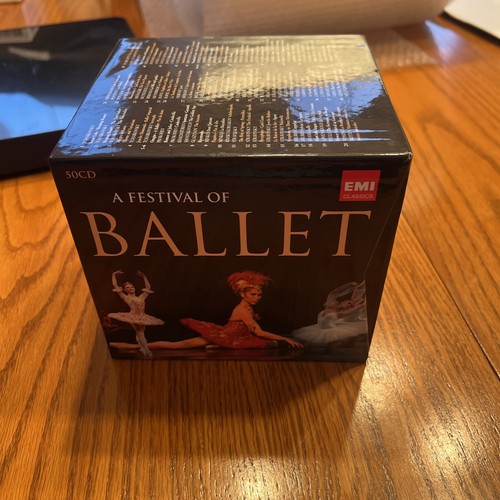 A FESTIVAL OF BALLET 50-CD EMI box set of 50+ complete ballet ...