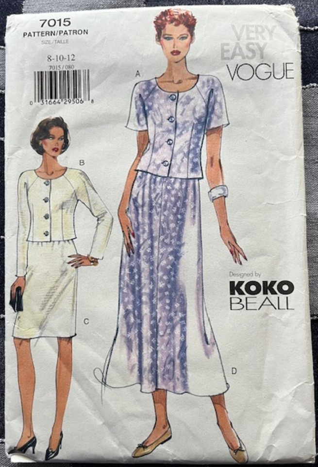 Vogue 1239-7517 Sewing Patterns U Pick-Many Designers-New-Uncut-Factory ...